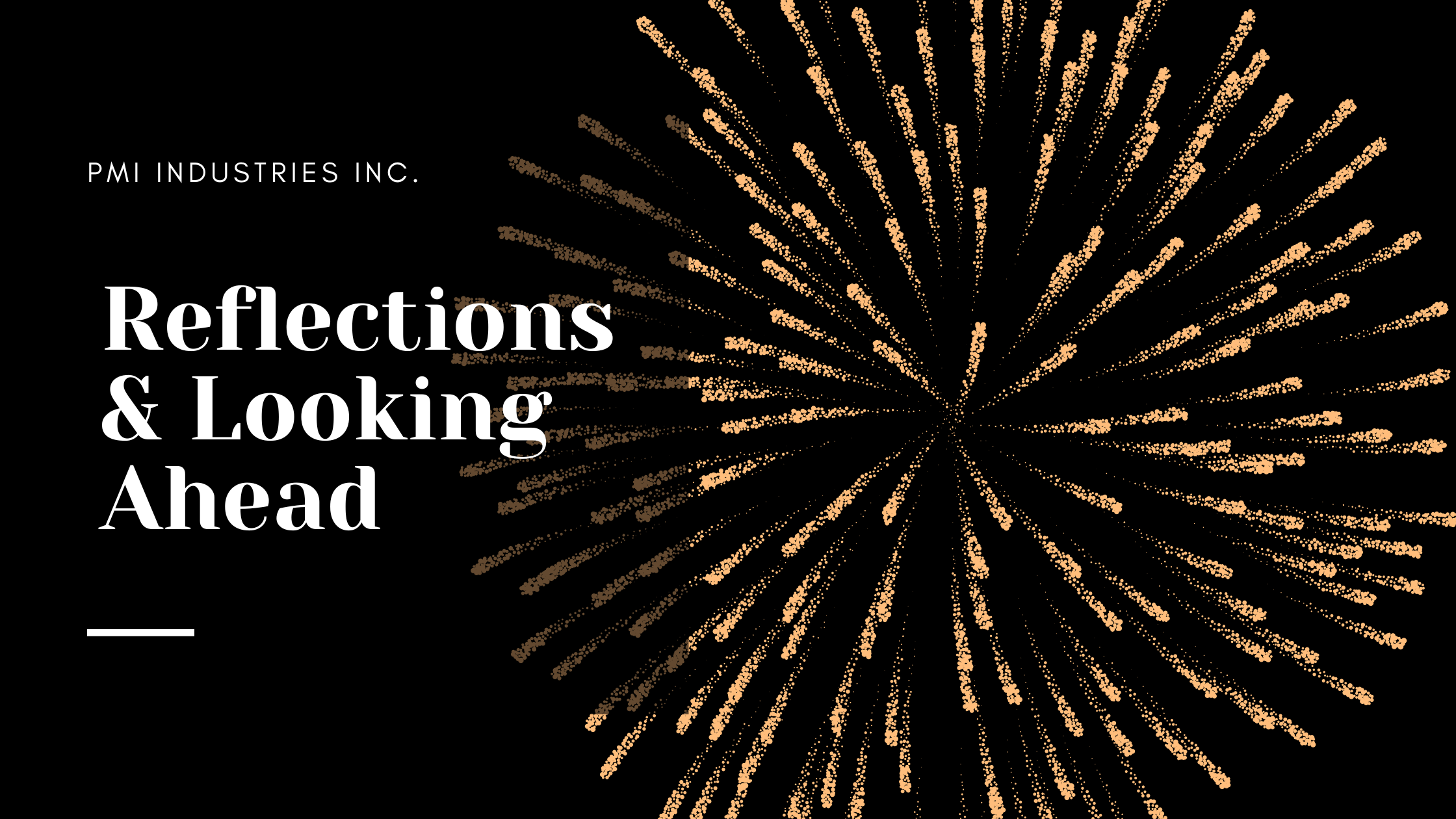 PMI Industries graphic for 2023 reflections and looking ahead to 2024 ...