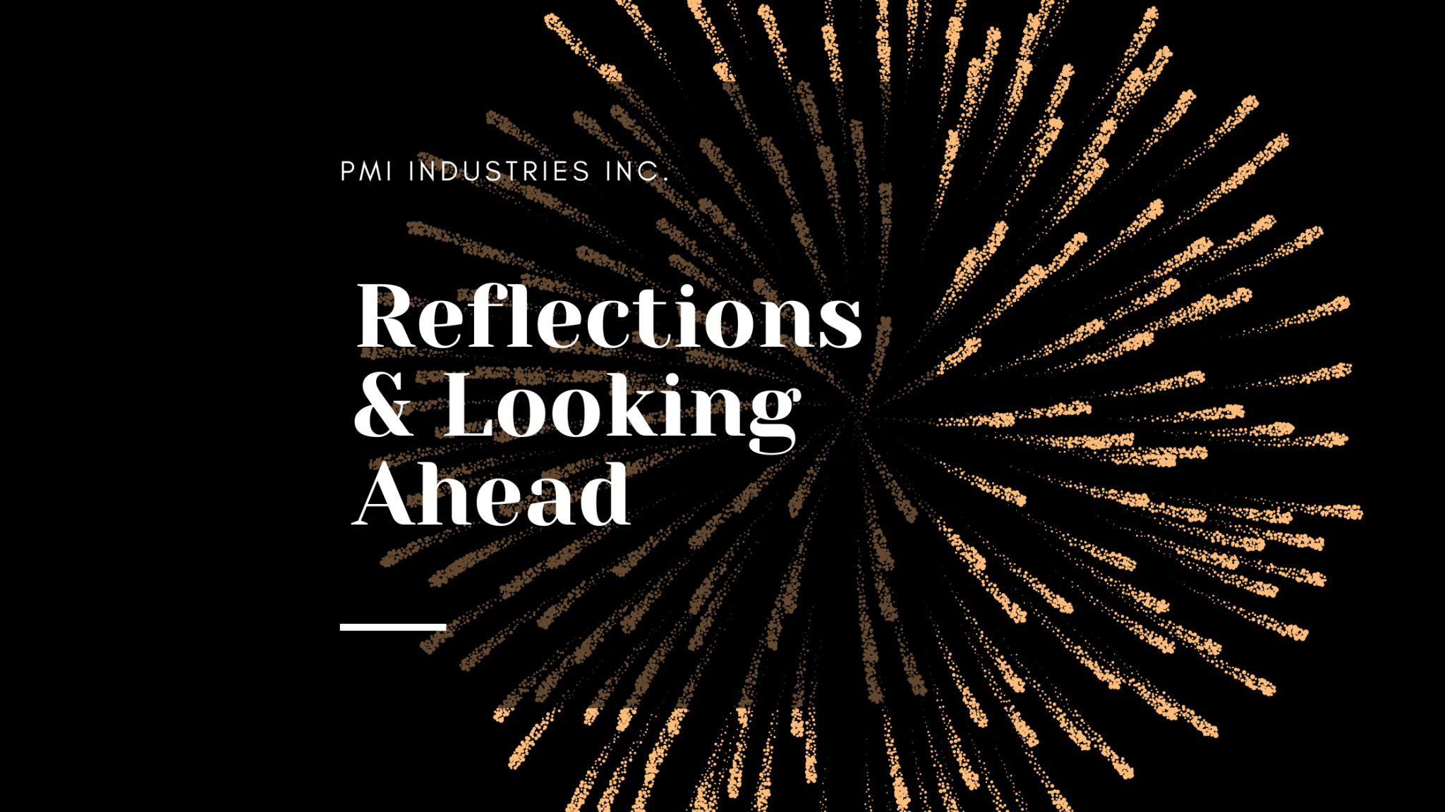 Reflections & Looking Ahead - PMI Industries - PMI Industries